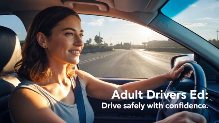 Online Driving Course For Adults: Gain Confidence & Drive Safely